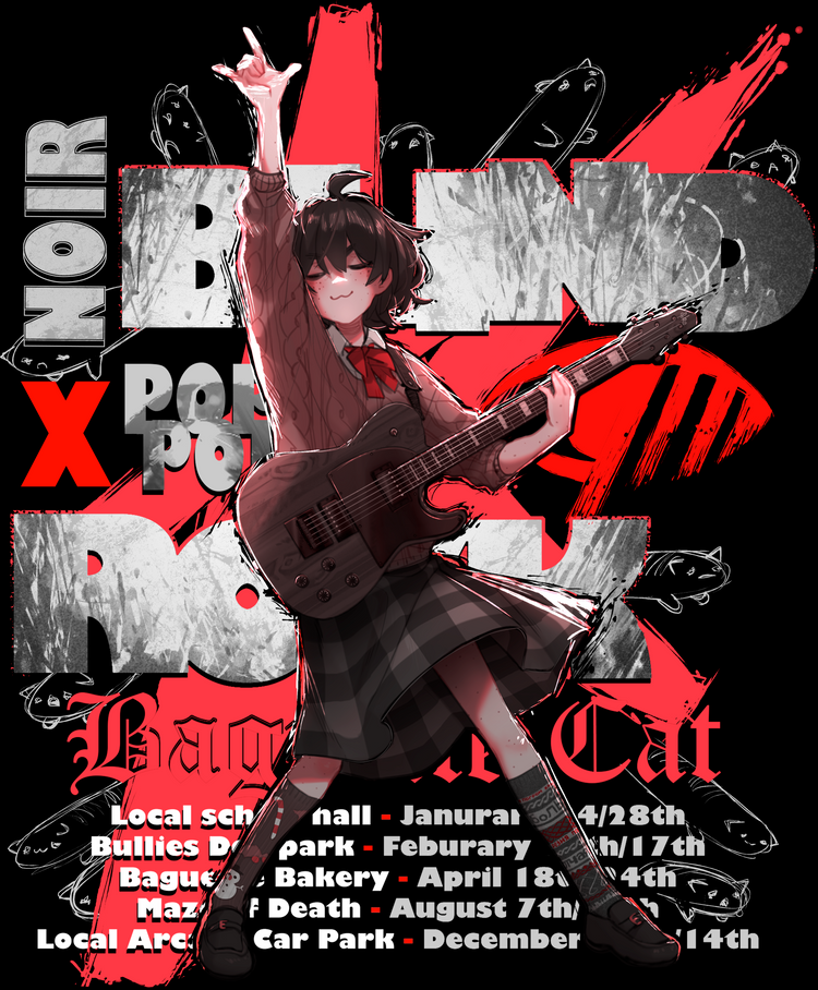 NoiR Clothing - Artist owned original anime apparel brand
